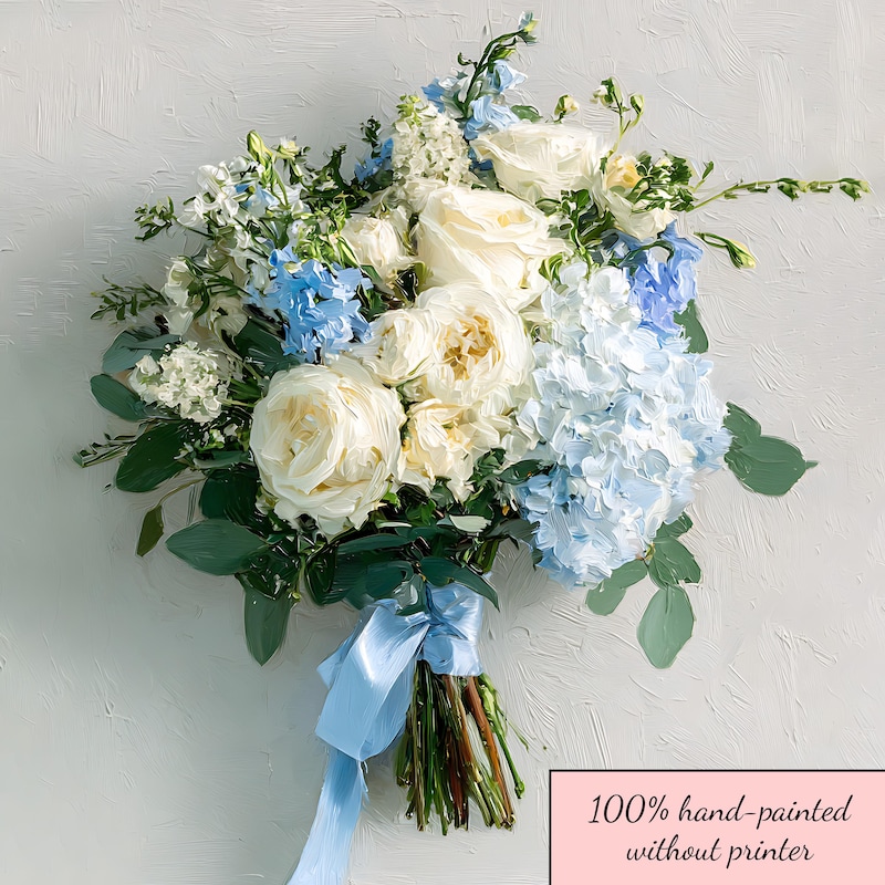 Oil on Canvas Florals - Etsy