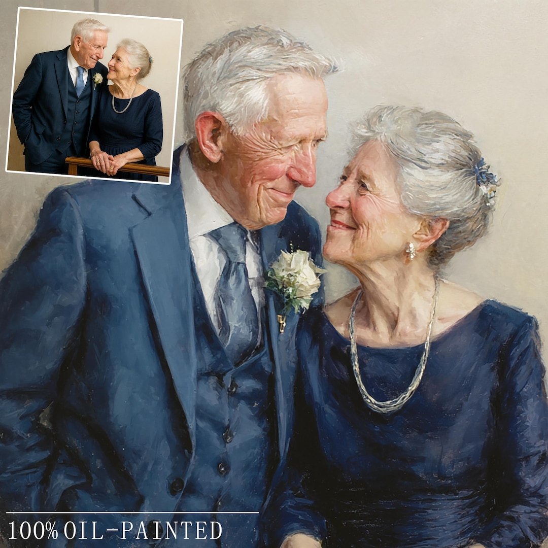Custom Oil Painting Portraits, Photo Commissioned Paintings, Custom Oil ...