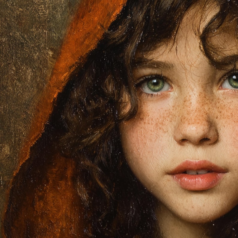 Custom Portrait Based on Photos, Custom Oil Painting Portrait, Photo on ...