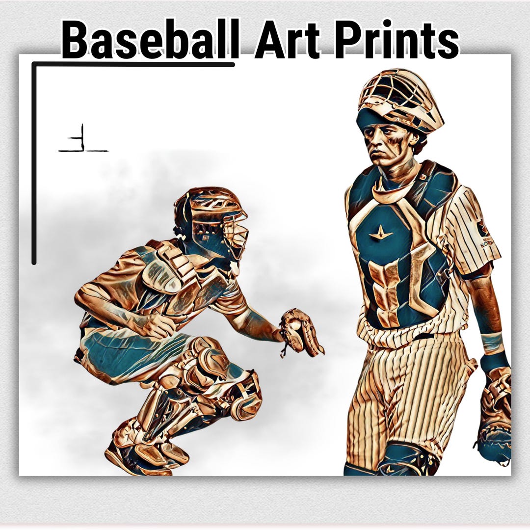 Custom Baseball Photo Art Digital Download | Senior Night Team Gift - Etsy