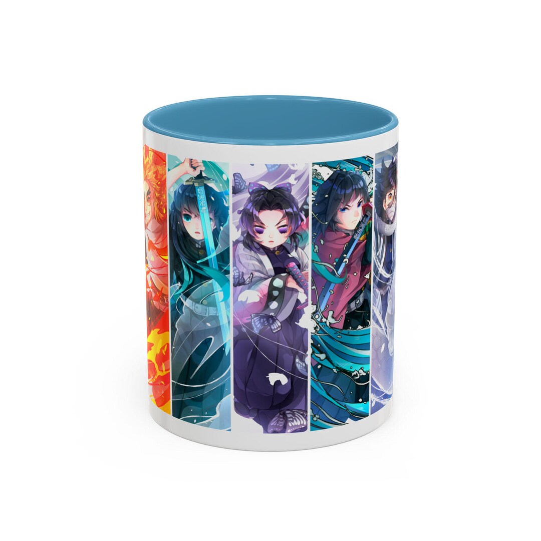 Demon Slayer Coffee Mug - Etsy