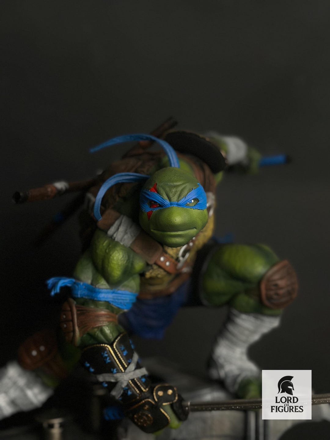 TMNT Leonardo Resin Statue | Handmade Ninja Turtles Figure | 1/4 1/6 1/ ...