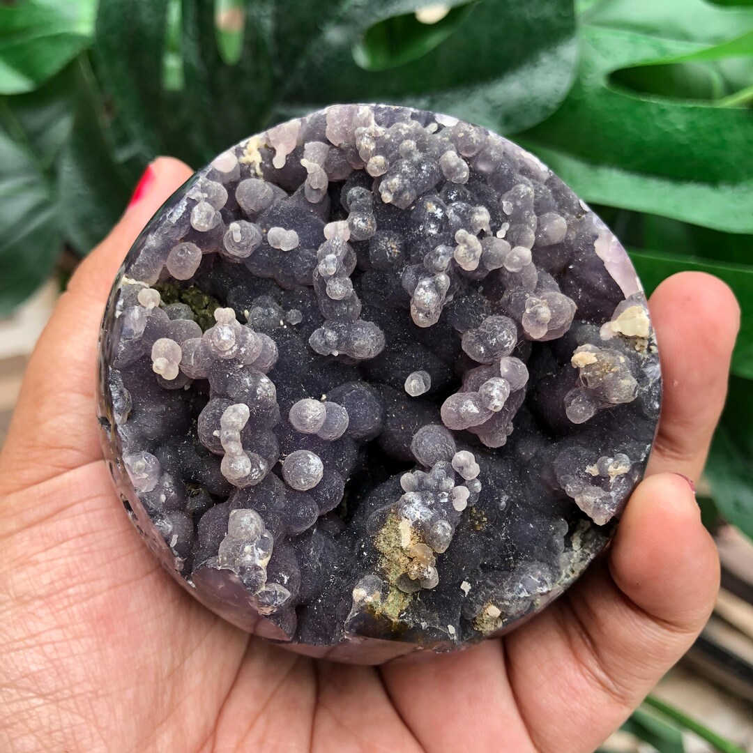 Unique Grape Agate Sphere Purple | Gif Te , Gifttings ,giftedly - Etsy