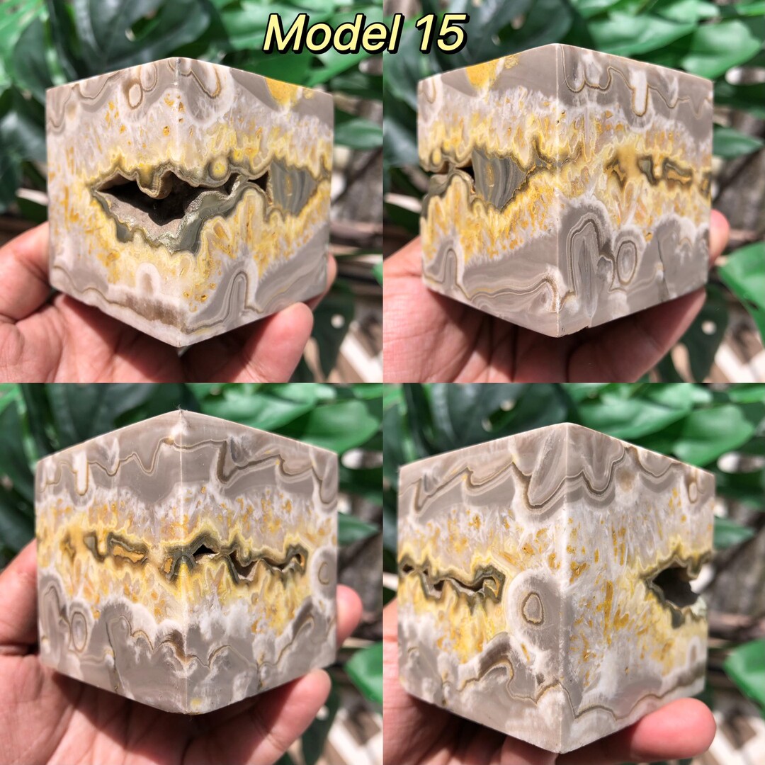 Part 2 | Yellow Be E Stone Cube High Quality | Jasper Stone | Gif Te ...