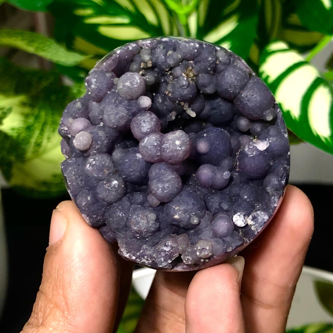 Unique Grape Agate Sphere Purple 105 | Gif Te , Gifttings ,giftedly - Etsy