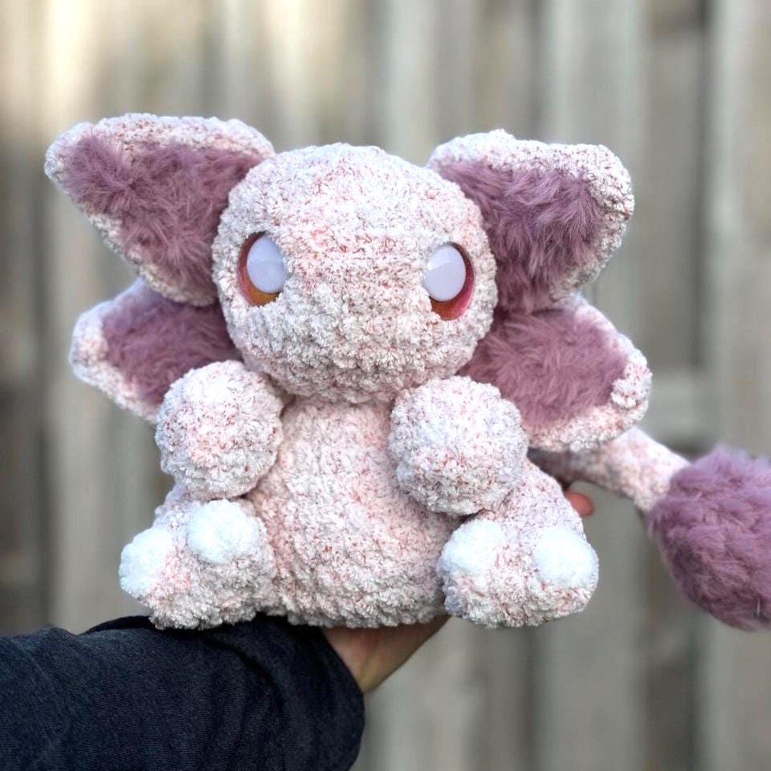 Crochet Forest Spirit Plushie Amigurumi Handmade Creature Soft Toy With ...