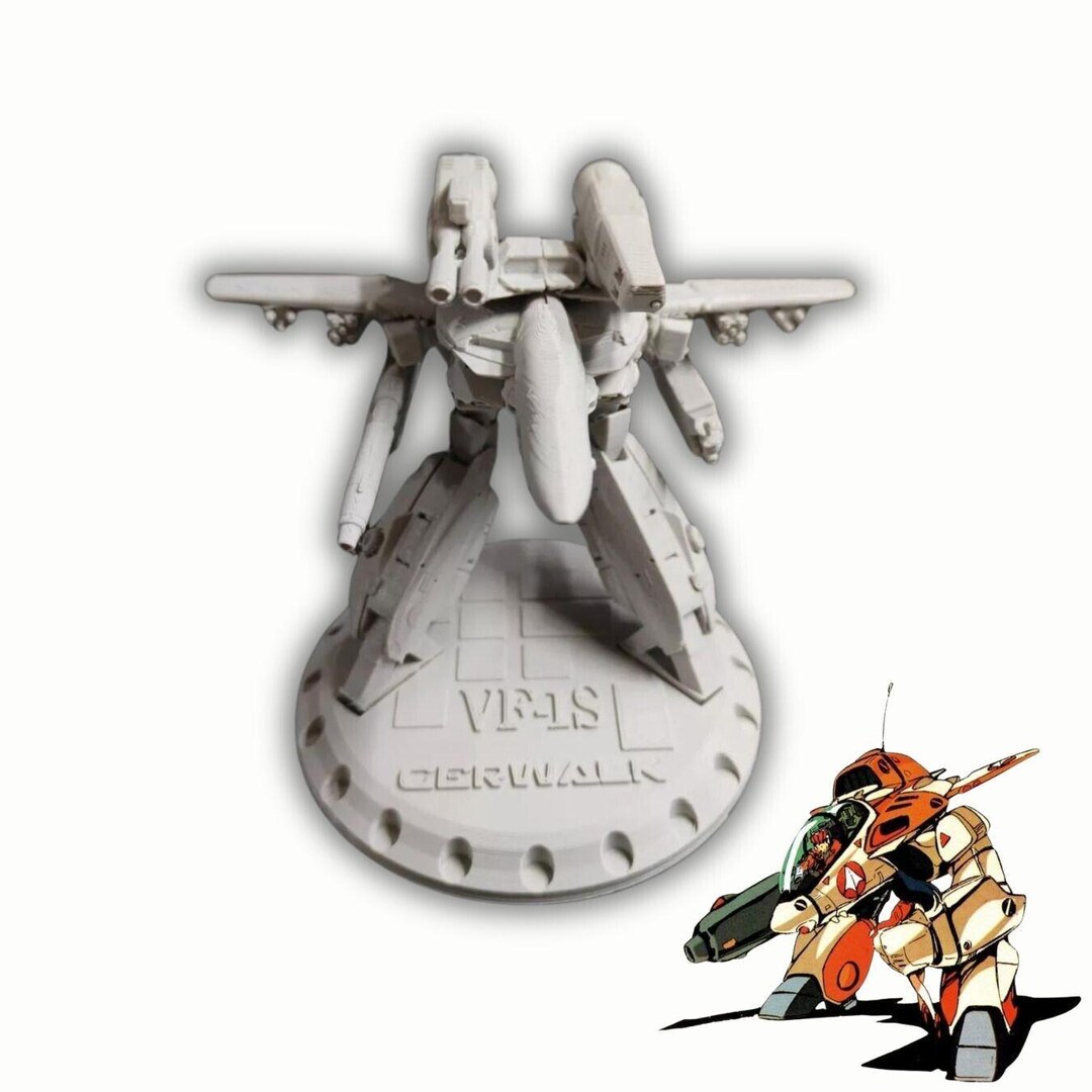 VF-1S Valkyrie 10cm High Macross Robotech DIY Assembly Model Kits - Etsy