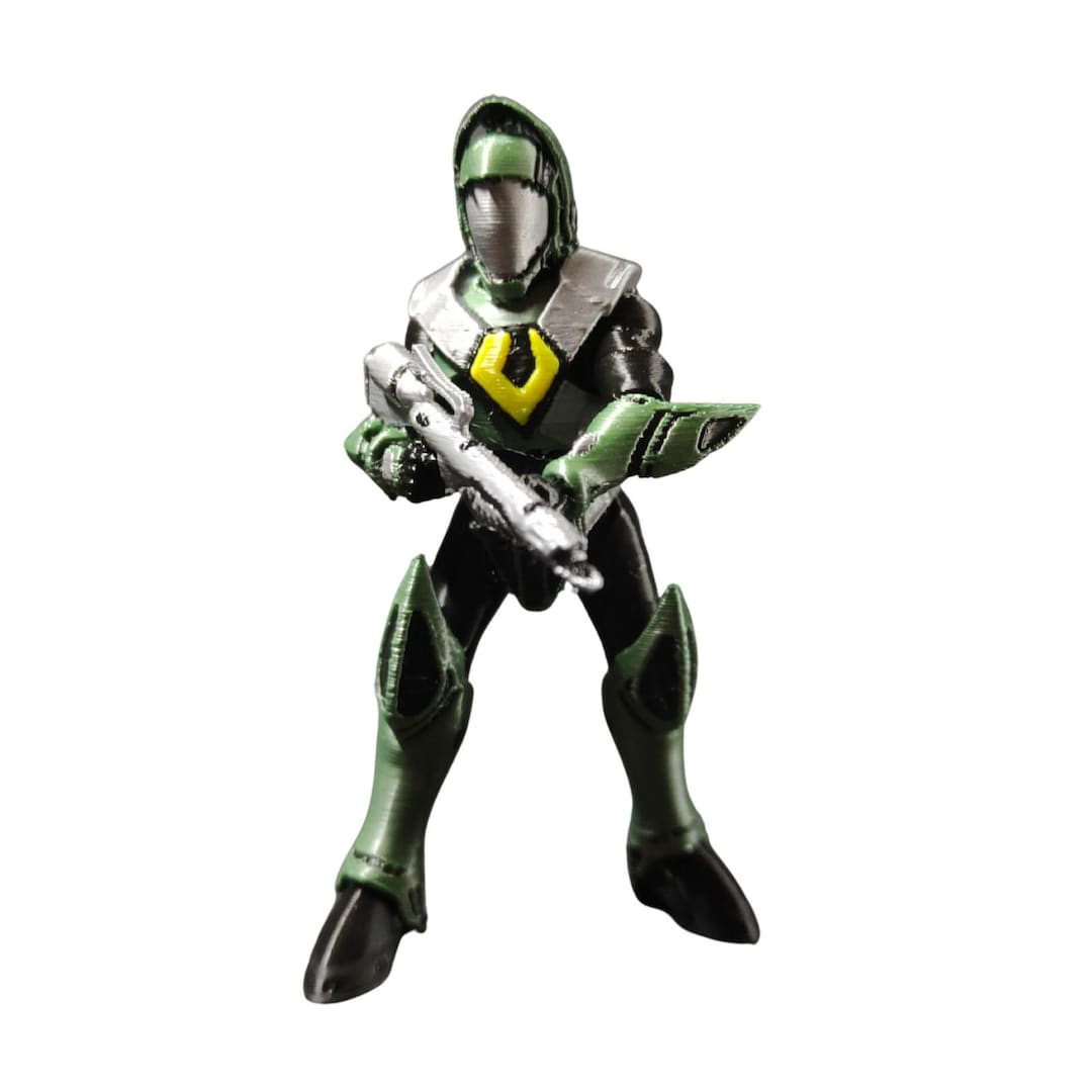 Zentraedi Soldier in 3.94inch Tall, 1/100 Scale in Full Color Macross ...