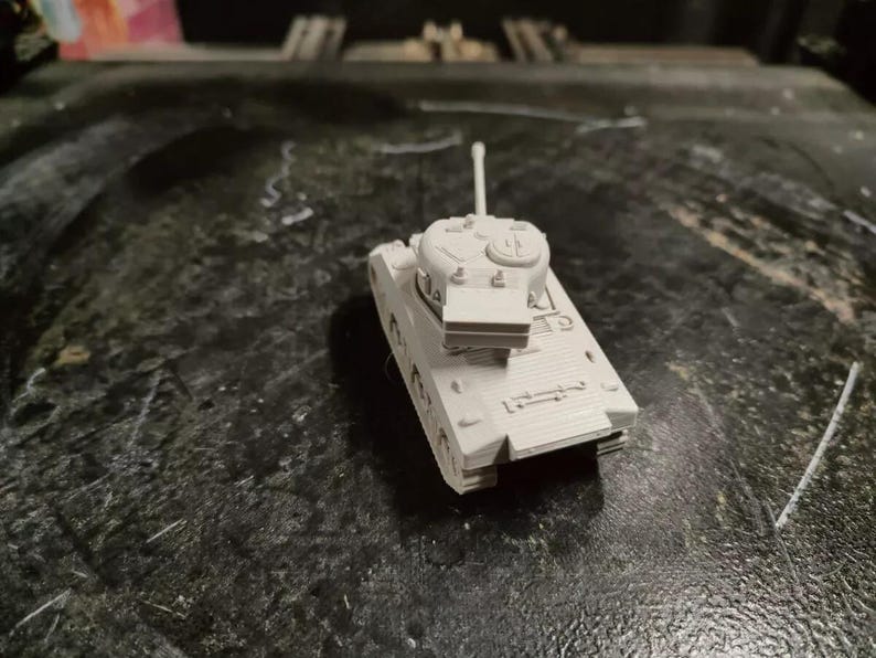 Sherman Firefly Tank 1:72 Scale White Model Kits DIY - Etsy