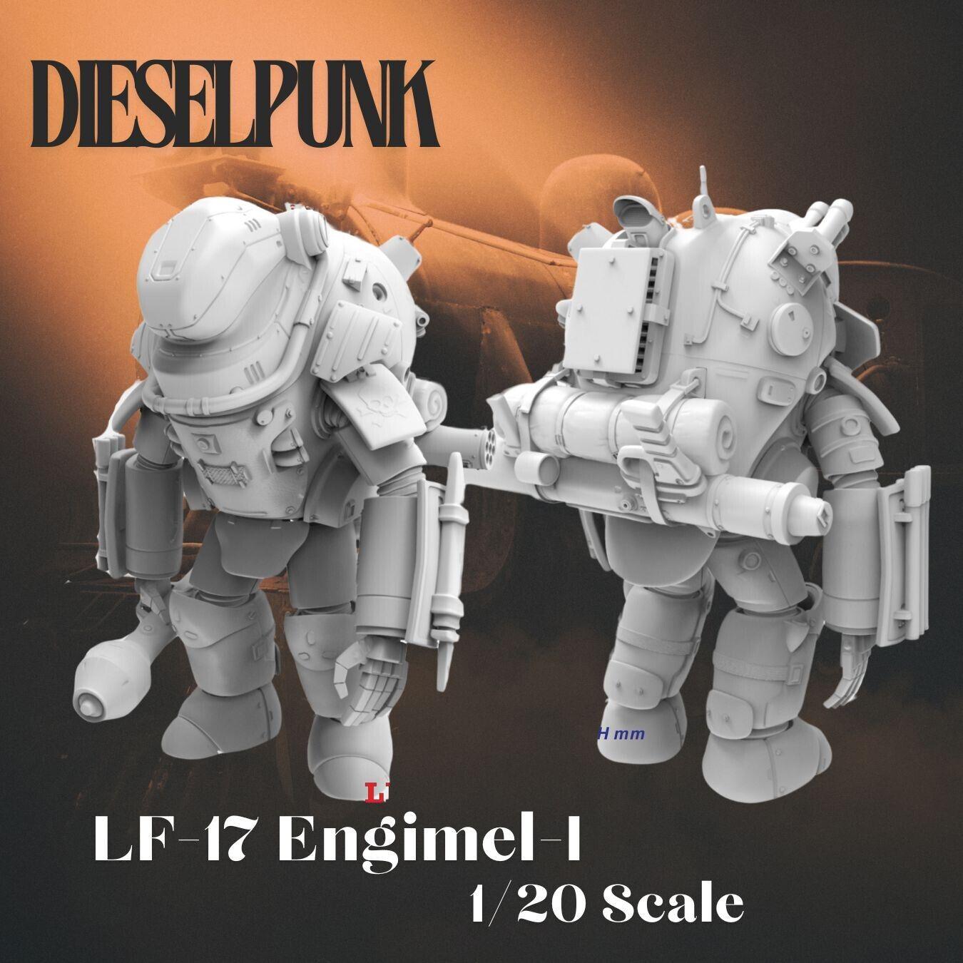 Dieselpunk Cyberpunk Siut LF17 Engimel1 1:20 Scale DIY Model Kits ...