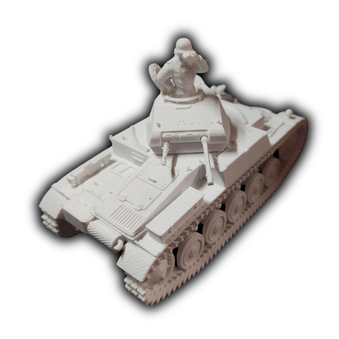 Panzer 2 Ausf 2 Tank 1:35 Scale White Color Model Kits DIY - Etsy