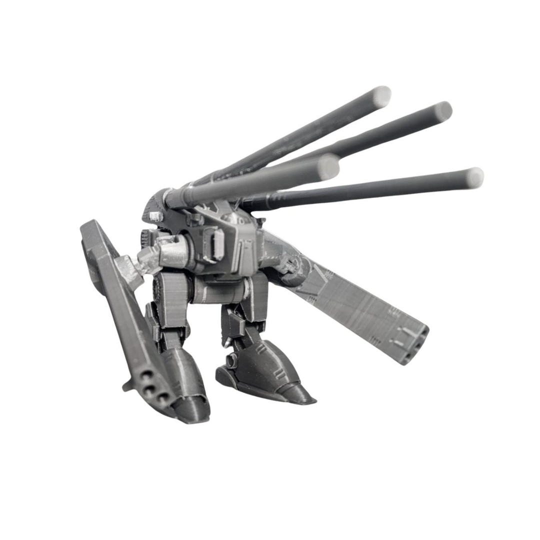 Destroid Monster HWR 00 MAC II in Silver Color 7.8inch Length Macross ...