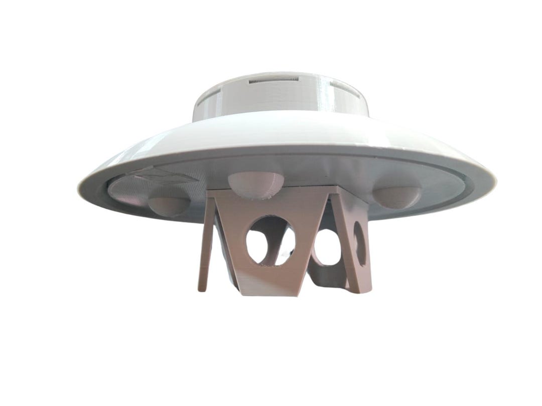 Flying Saucer (the Invaders) 1967, 20cm Diameter, White Color DIY ...