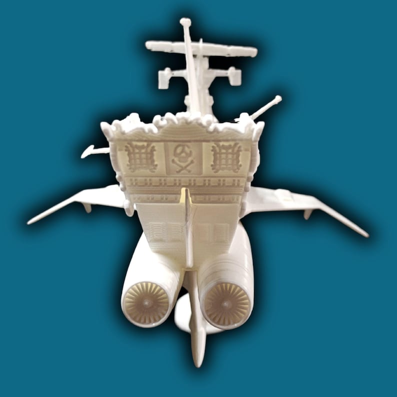 Pirate Captain Harlock Arcadia Ship 11.8 Inch Length Models Kits DIY ...