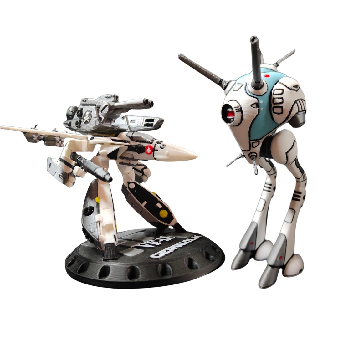 Varitech and Battlepod in 1:100 Scale in Full Color Robotech Macross - Etsy