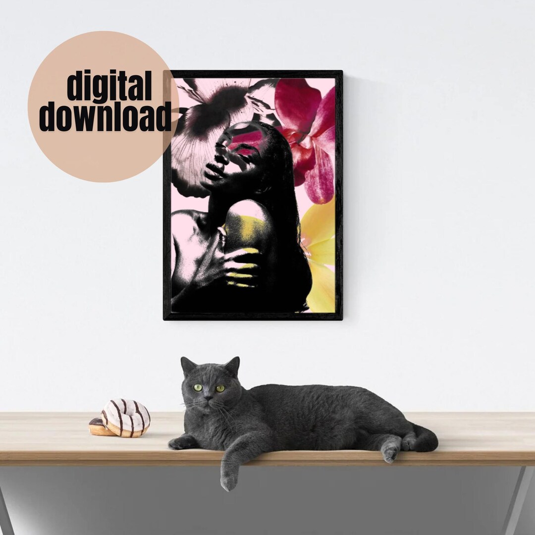 Sade Adu Flower Poster | 90s Aesthetic Jazz Music Print (digital ...