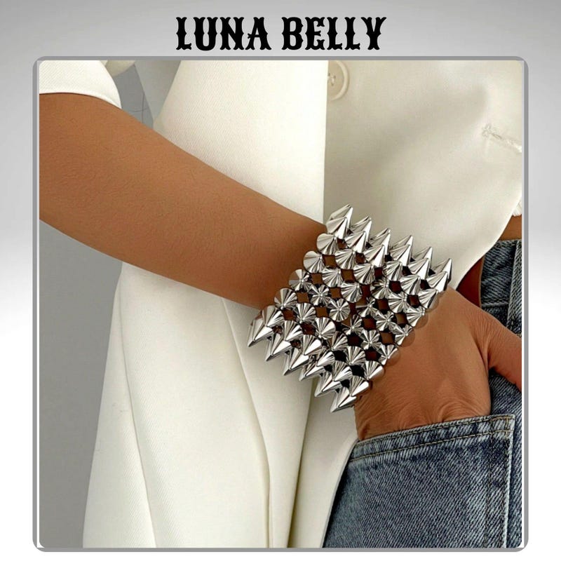 Grunge Statement Bracelet - Etsy