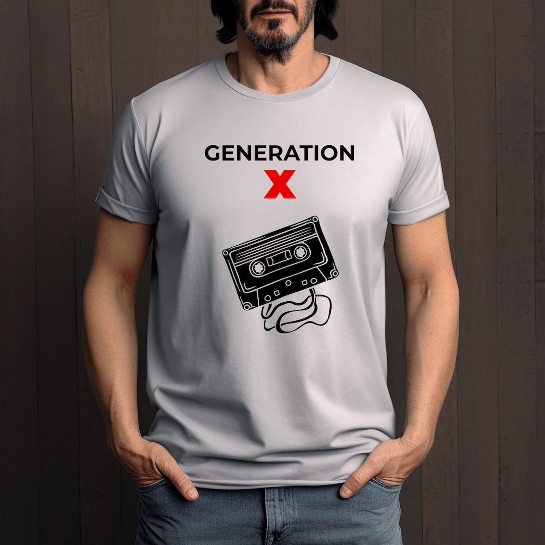 Gen X Forever T-shirt, Retro Graphic Tee, Gift for Gen X, Graphic ...