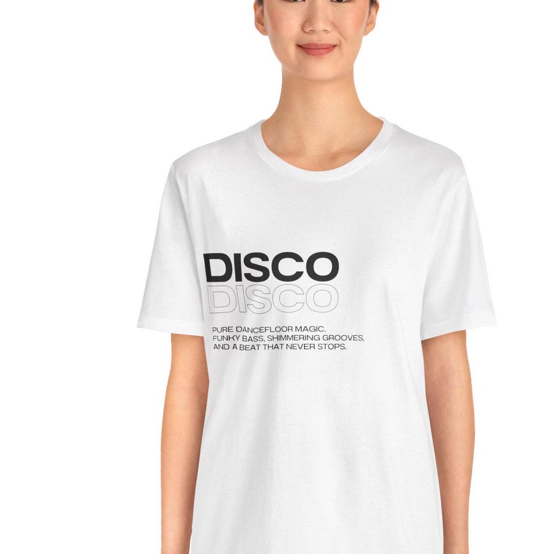 Disco T-shirt, Disco Music T-shirt, Dance Party Shirt, Music Lover Gift ...