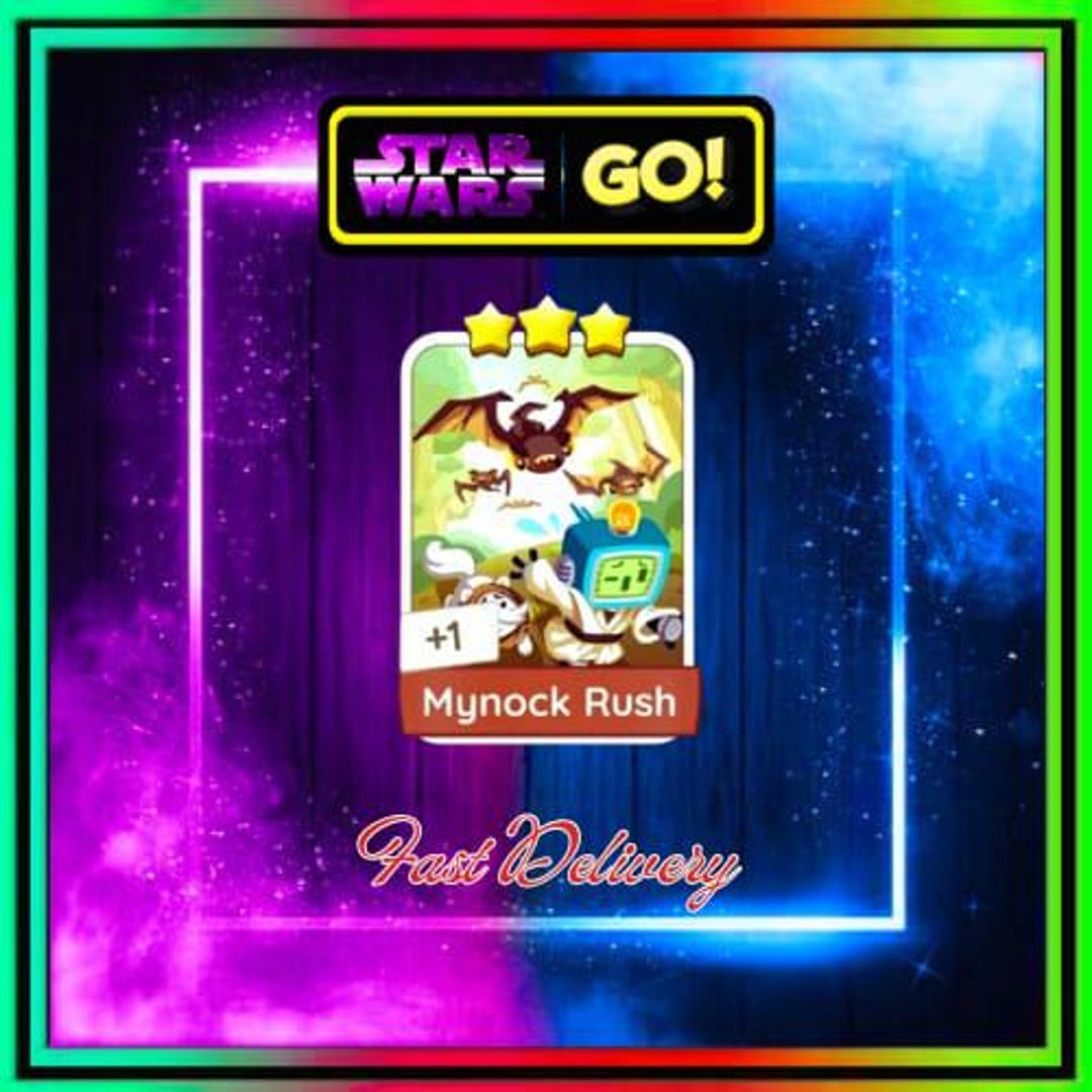 Mynock Rush - Monopoly_go 3 Star Stickers - Album - Star Wars - Fast ...