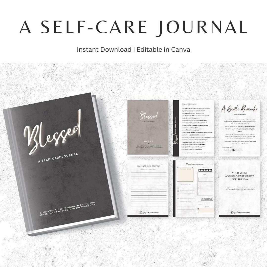 A Guide to Connecting With God Through "blessed" Journal - Etsy