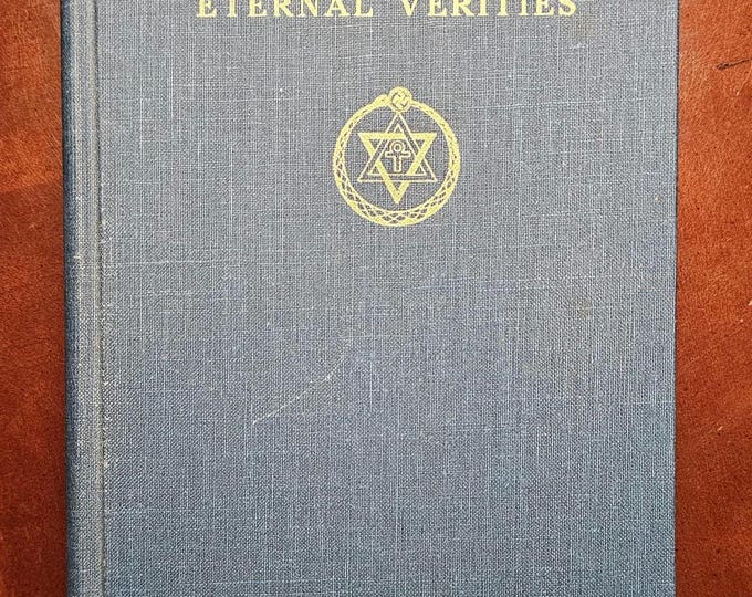 The Eternal Verities, the Theosophy Company,1940, RARE, OCCULT - Etsy