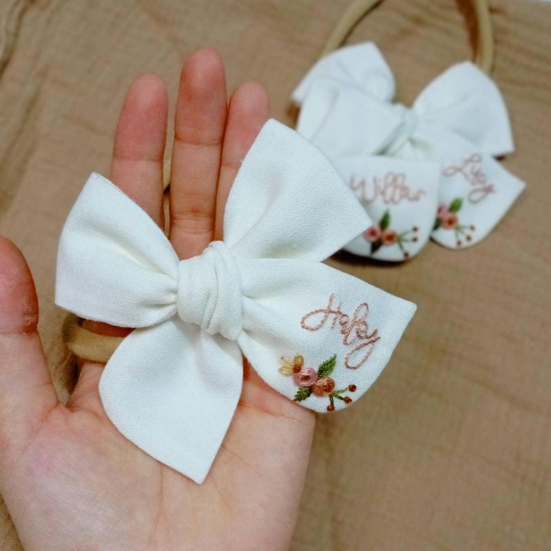 Custom Hair Bows - Etsy