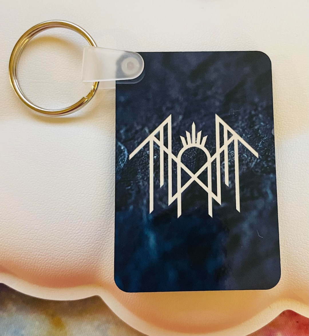 Sleep Token Inspired Keychain - Etsy