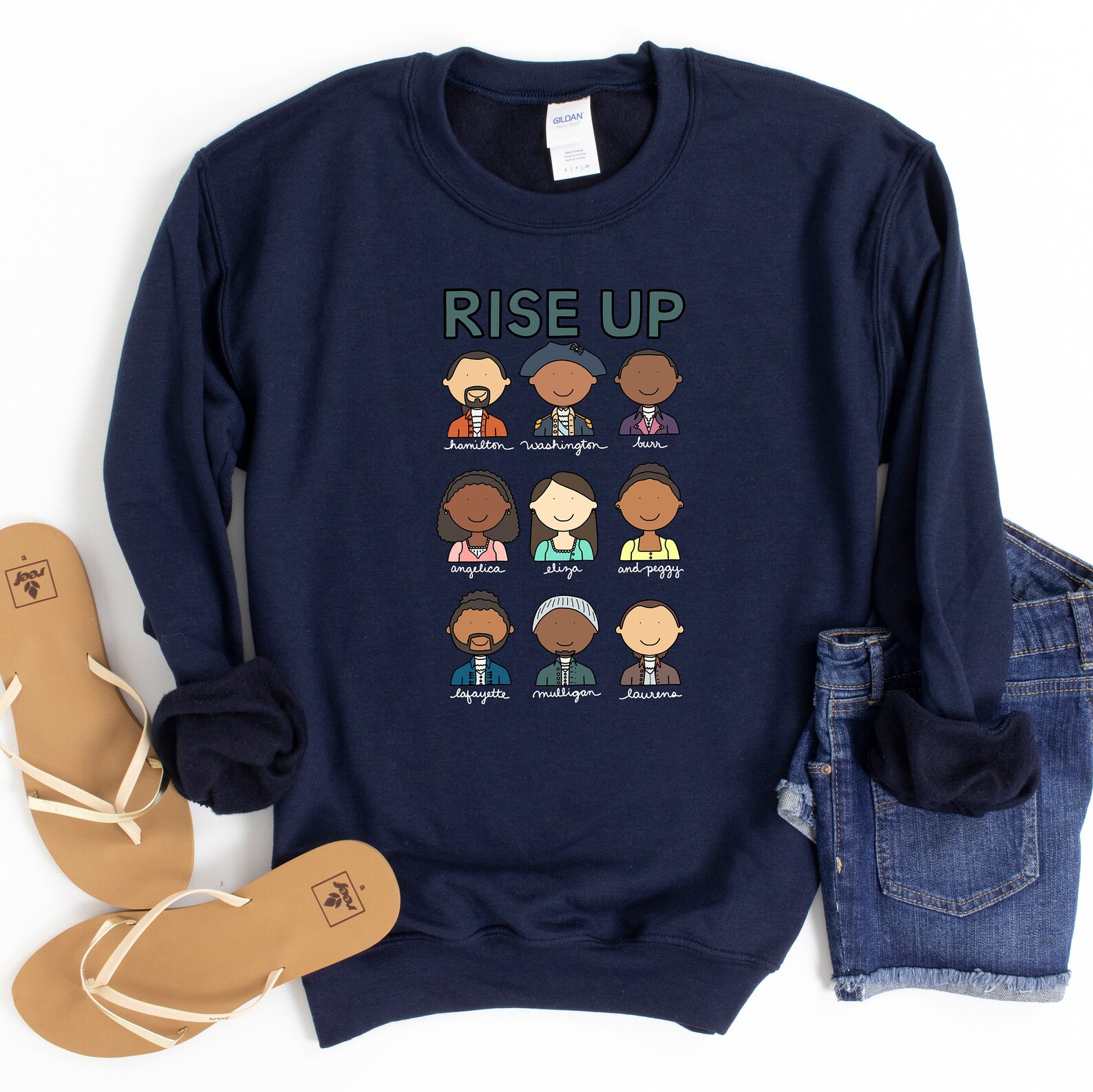 Rise up Hamilton Sweatshirt Unisex or Women's Sweatshirt - Etsy