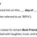 Best Friend Forever (BFF) Agreement | Funny Friendship Contract ...