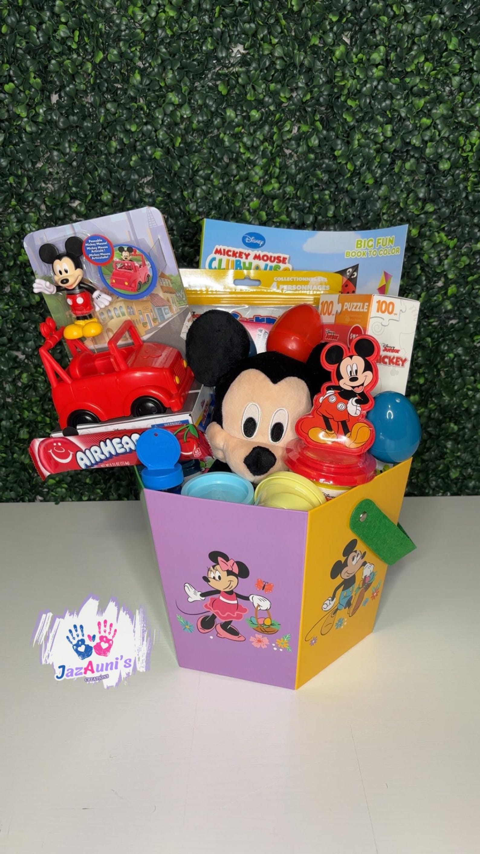 Mickey Mouse Basket - Etsy