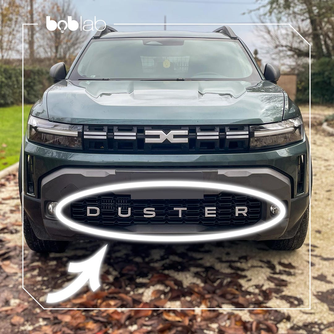 Dacia Duster Front Grille Letters (customizable) - Etsy
