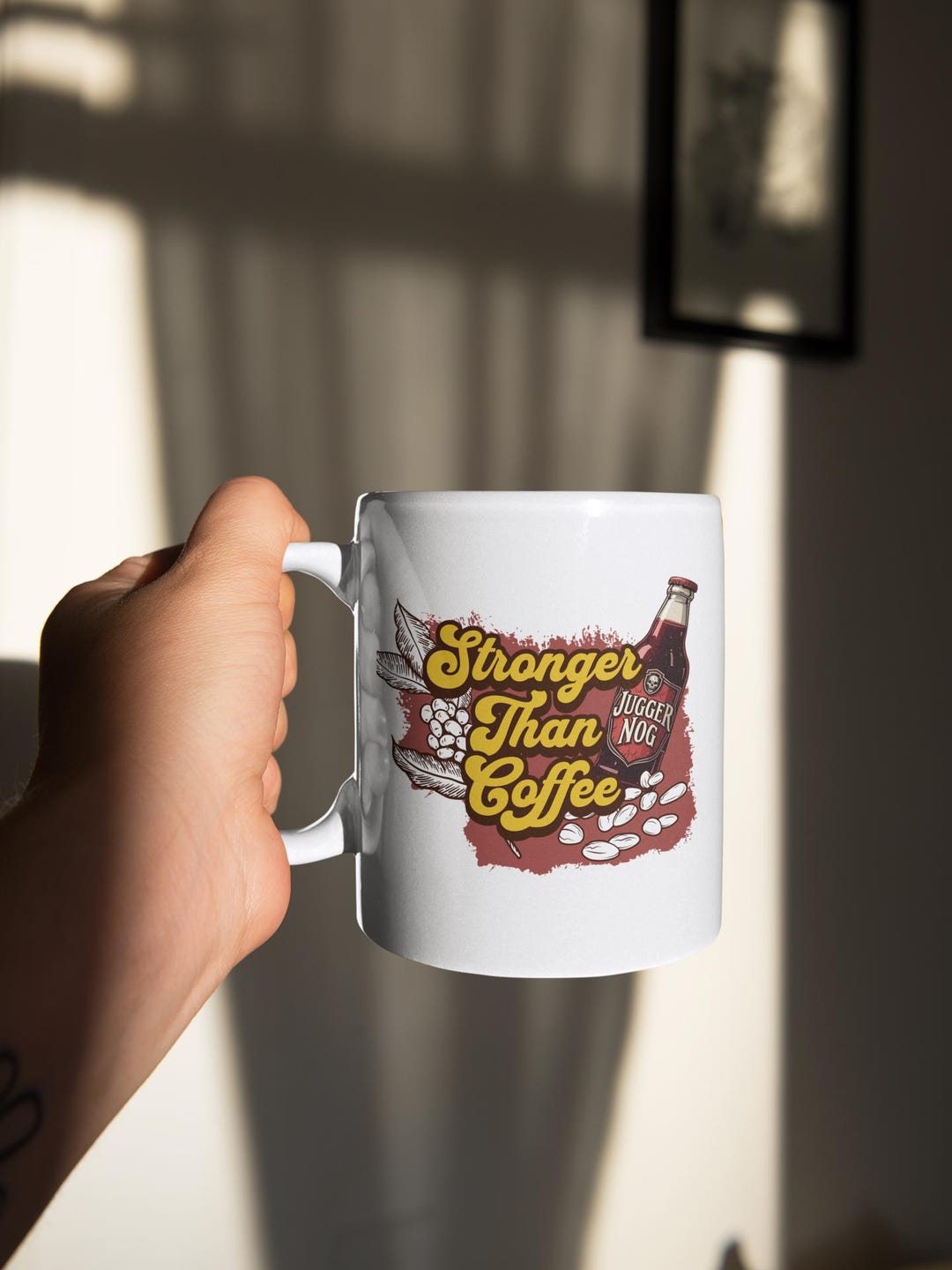 Zombie Perk Ceramic Mug: Stronger Than Coffee Gamer Gift - Etsy