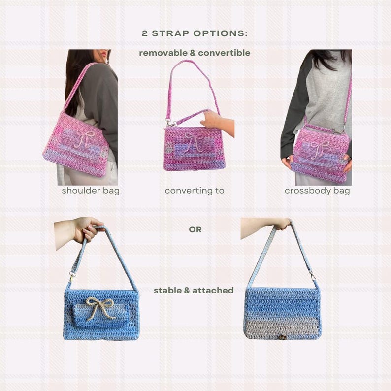 Book Sleeve Bag Crochet Pattern - Etsy