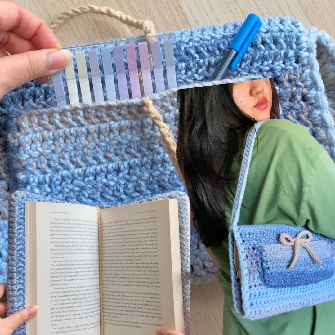 Book Sleeve Bag Crochet Pattern - Etsy