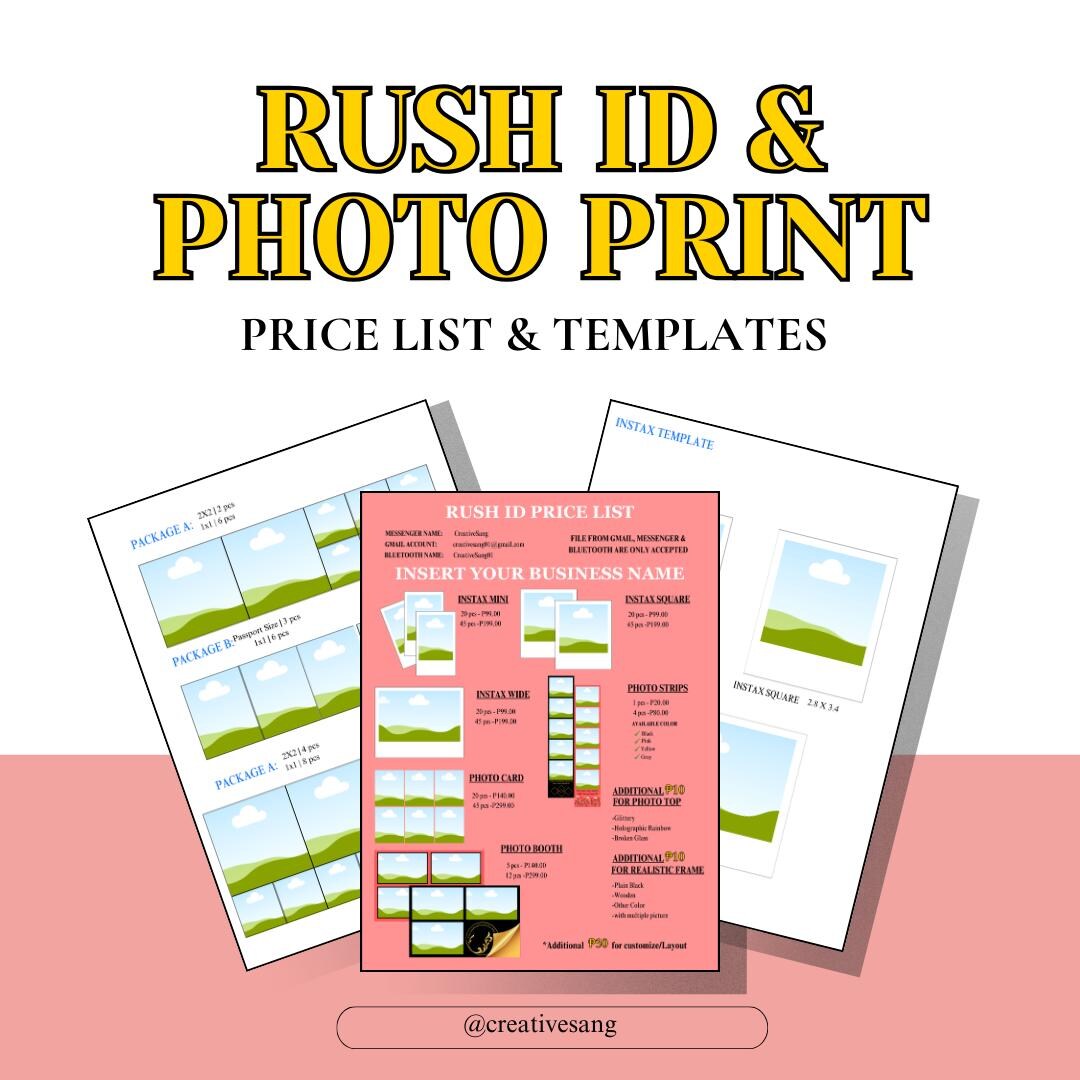 Rush ID Pro Bundle - Etsy