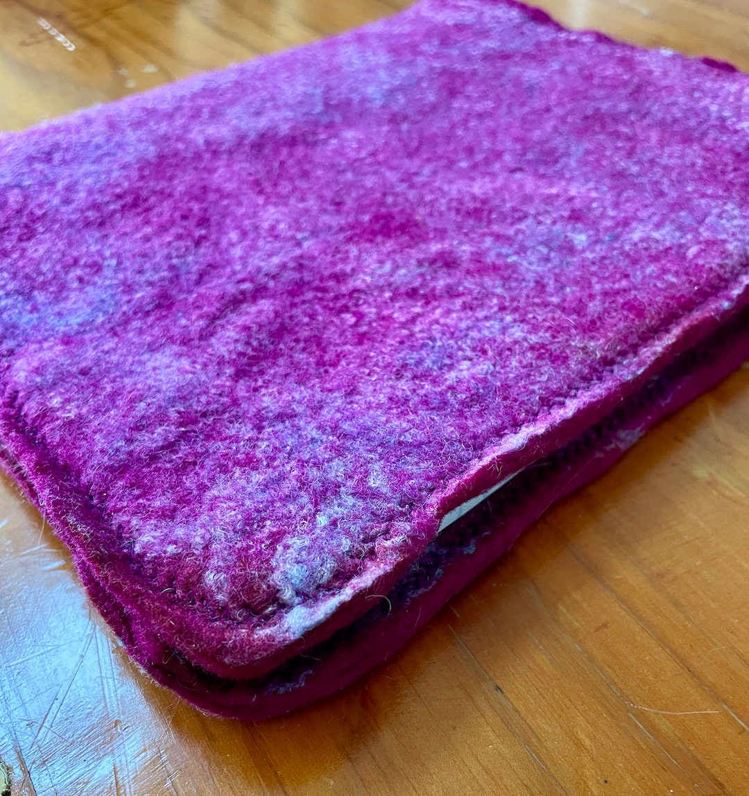 Scarlet Felted Journal Cover, Merino Wool, A5 Notebook - Etsy