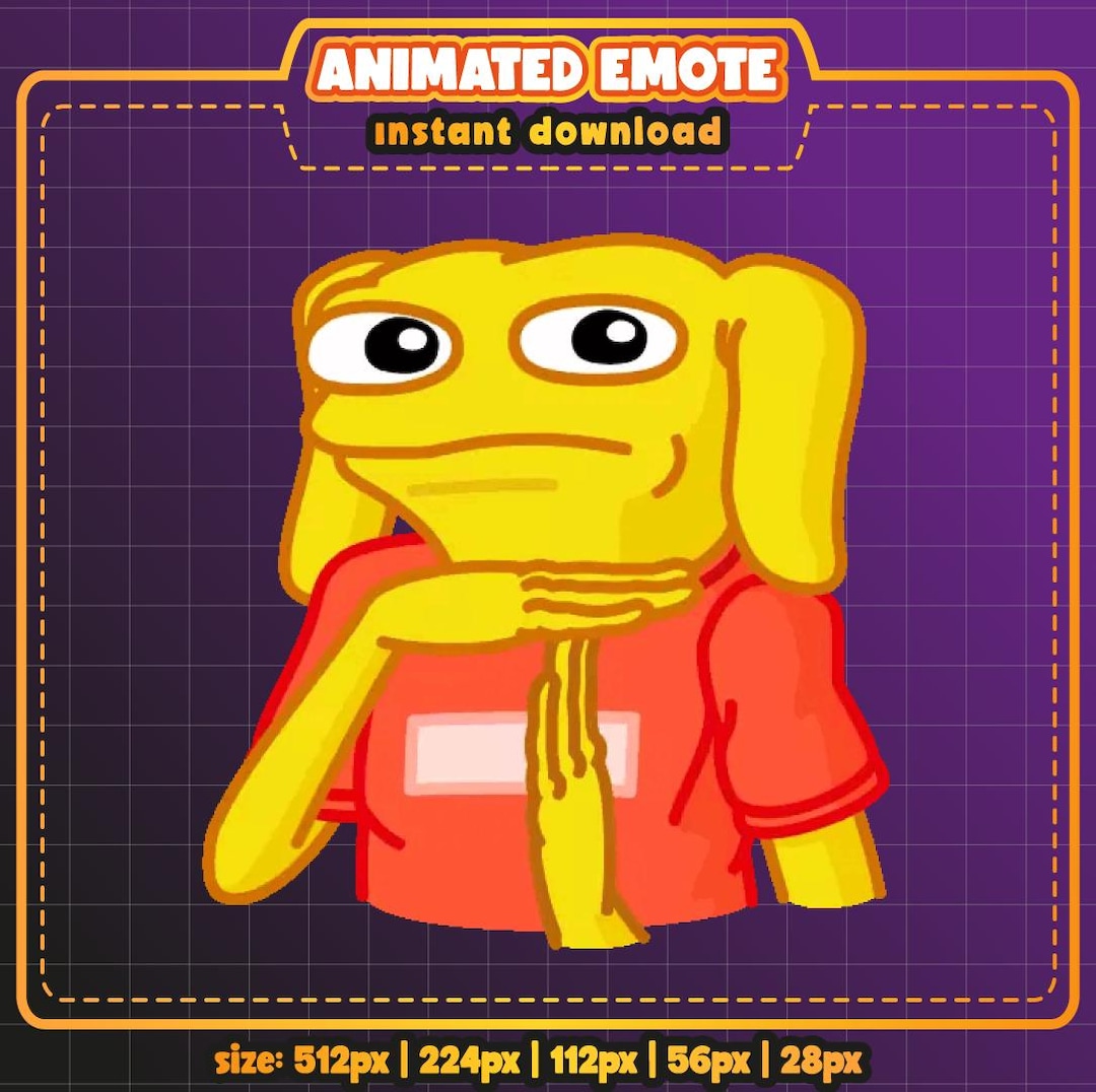 Animated "time Out" Emote | Frog Streamer Warning Reaction for Twitch ...