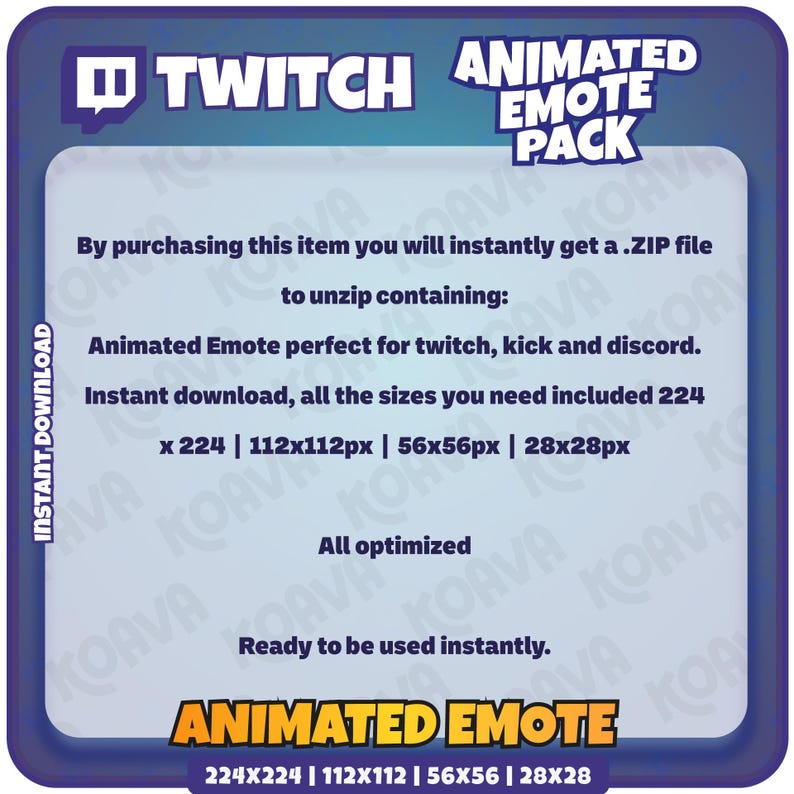 Twitch Animated Text Emotes – “too Hot” and “oh No” Fun & Bold Twitch ...
