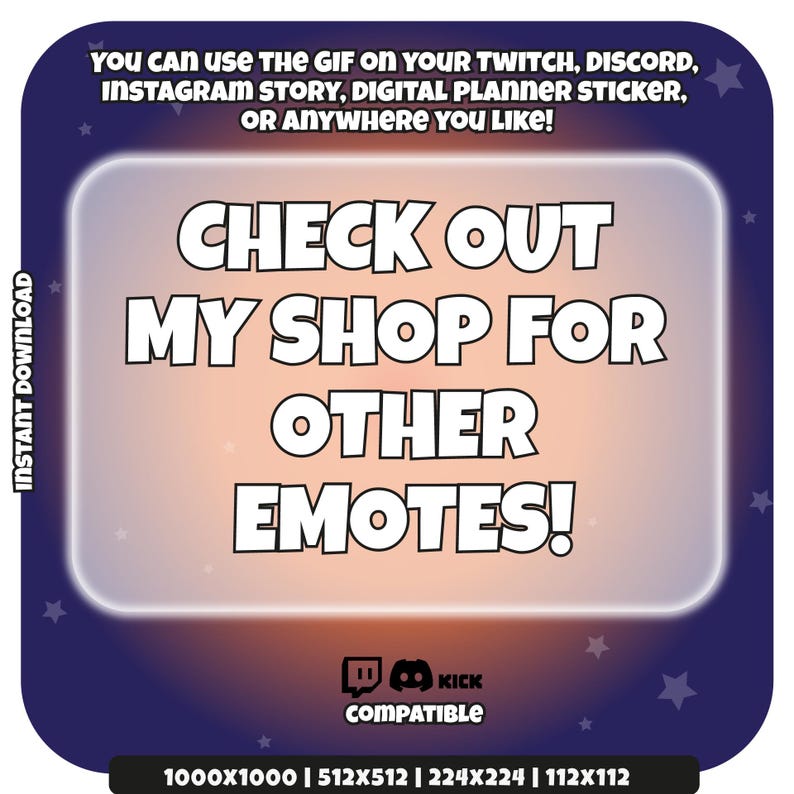 ANIMATED Emotes Twitch & Discord - Adorable Funny Patrick Emote ...