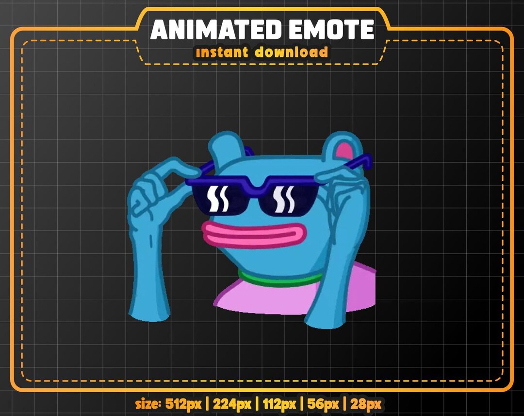 Snap Animated Emote – Twitch, Discord, Youtube (digital Download) - Etsy