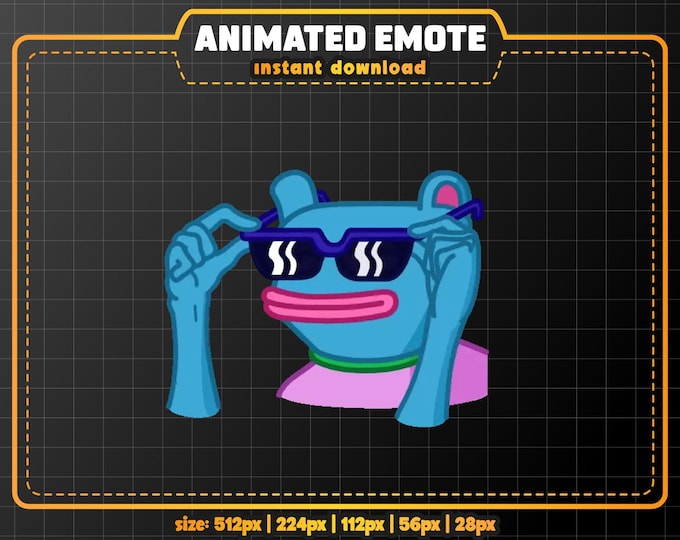 Snap Animated Emote – Twitch, Discord, Youtube (digital Download) - Etsy