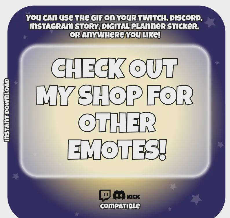 Patrick Animated Emote Pack: Funny Sponge Style Twitch/discord Emotes ...