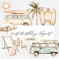 Hawaii Surfboards Clip Art Set, 12 Digital Surf Boards. Hibiscus ...