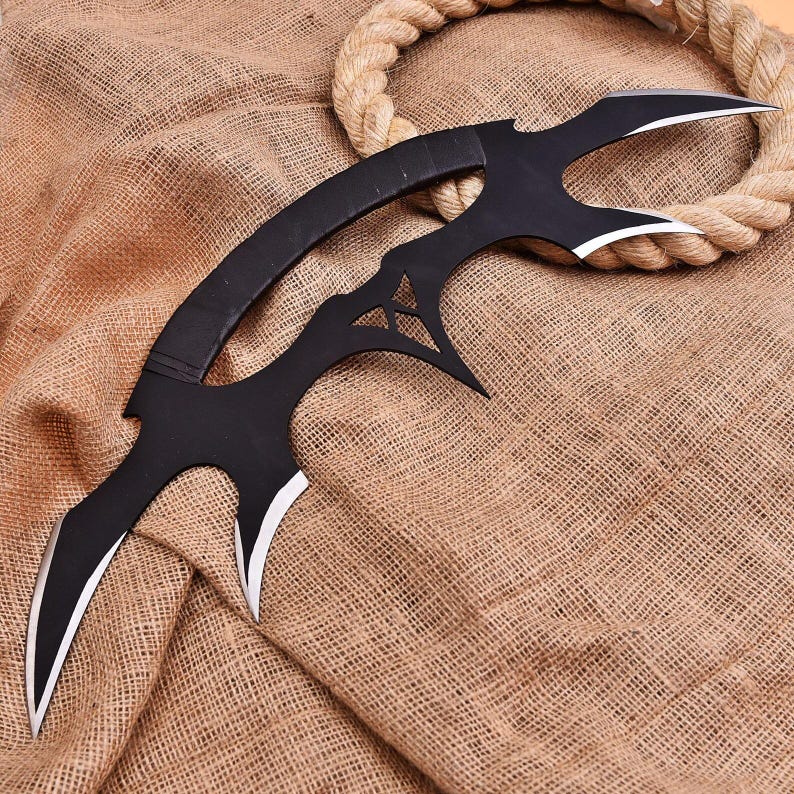 Star Trek Bat'leth Replica, Klingon Sword, Sci-fi Fantasy Blade ...