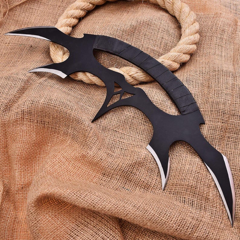 Star Trek Bat'leth Replica, Klingon Sword, Sci-fi Fantasy Blade ...