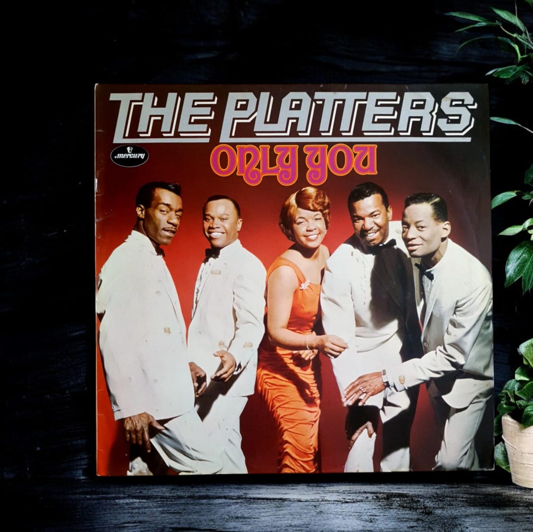 The Platters Only You 1972 VG+ Music Record Vinyl Compilation Album 2 ...