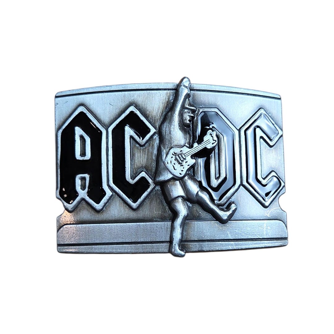 AC/DC Angus Rock Metal Band Belt Buckle - Etsy