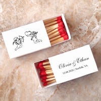 Custom Wedding Matchbook, Wedding Decor, Wedding Gift Bridal Shower ...