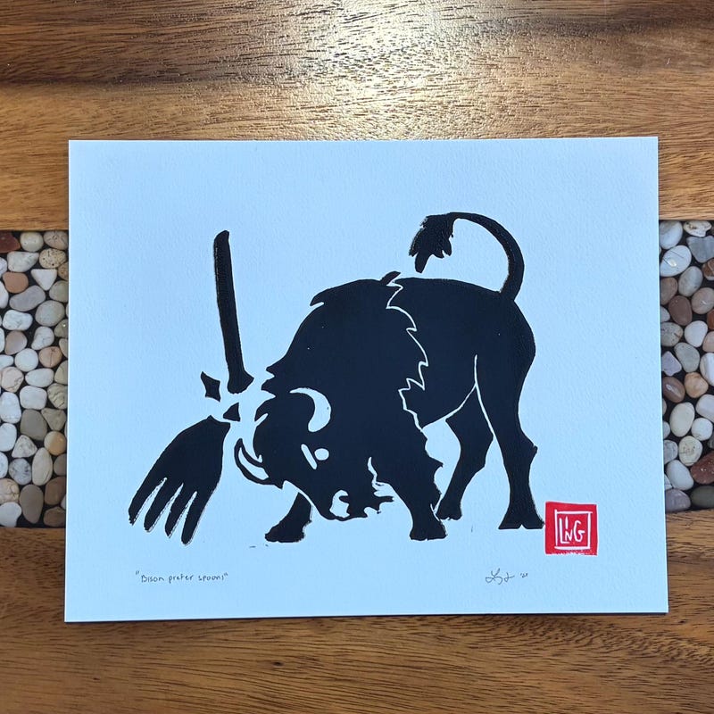 Bison - Etsy